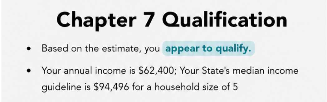Chapter 7 Bankruptcy Means Test Calculator - Bankruptcy Calculators
